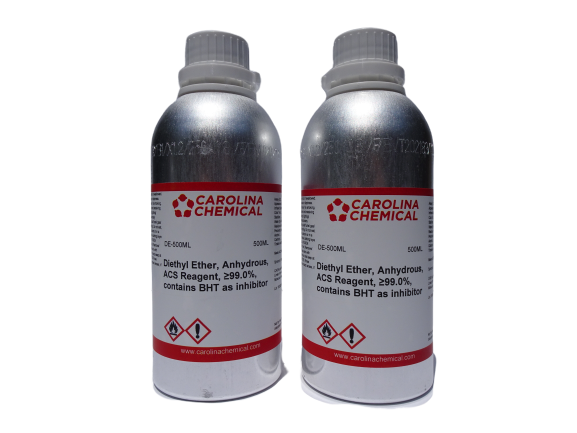 Diethyl Ether ACS Reagent, Anhydrous, ≥99.0%, with BHT as Inhibitor ...