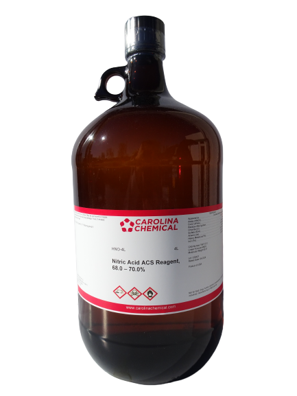 Nitric Acid ACS Reagent, 68.0 – 70.0% - Carolina Chemical