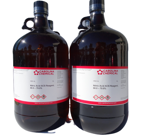 Nitric Acid ACS Reagent, 68.0 – 70.0% - Carolina Chemical