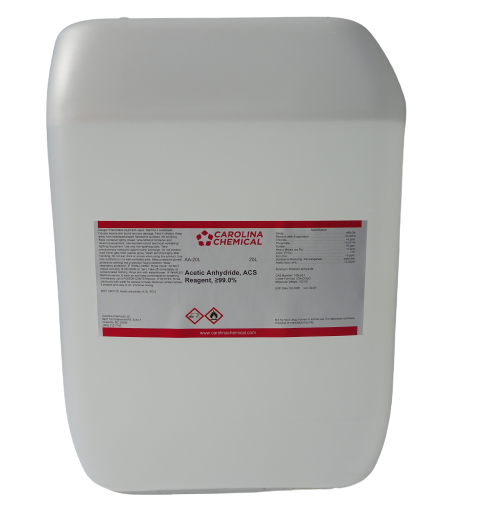 Acetic Anhydride ACS Reagent, ≥99.0% - Carolina Chemical